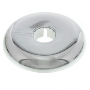 1/2" CTS Chrome Plated Split Escutcheon (2-1/2" OD) - PEXhouse.com